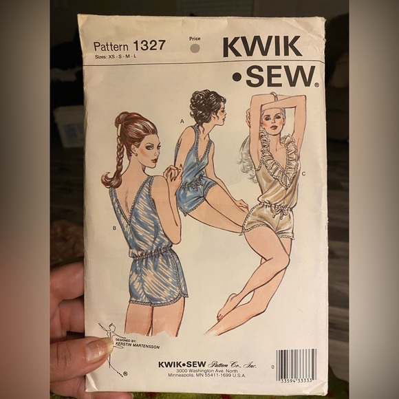 Kwik Sew | Other | Vintage 984 Kwik Sew Sewing Pattern 1327 Size Xsl Cut And Complete | Poshmark
